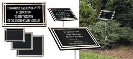 Occasions Engraving Cast Aluminum Plaques and Bronze Plaques